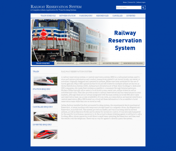 Project Report On Railway Reservation System Free Download - rsstrongwindr1